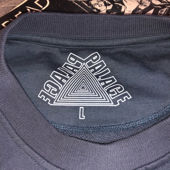 PALACE | Sweaters | Palace Domino Box Logo Crewneck | Poshmark